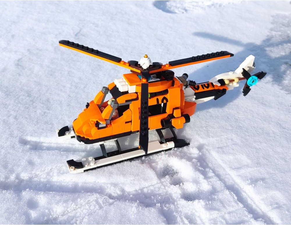 LEGO MOC-162624 31129 Rescue Helicopter by Kirvet | Rebrickable - Build ...