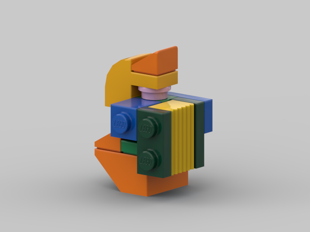 LEGO MOC Fantasy RPG - bards - lute, saxophone, accordion by bricklish ...