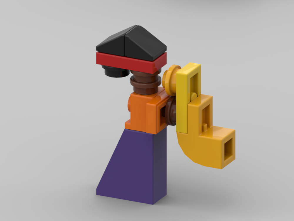 LEGO MOC Fantasy RPG - bards - lute, saxophone, accordion by bricklish ...