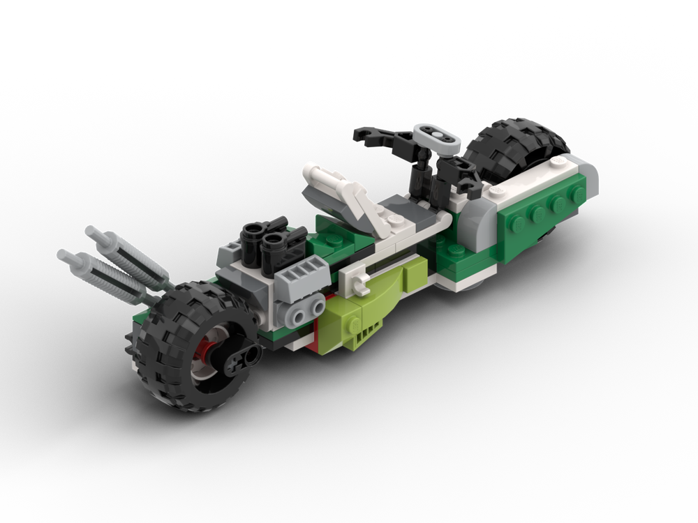 LEGO MOC 31123 - Mad Max Bike by Tavernellos | Rebrickable - Build with LEGO