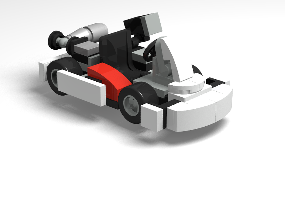 LEGO MOC Go-Kart by 17th | Rebrickable - Build with LEGO