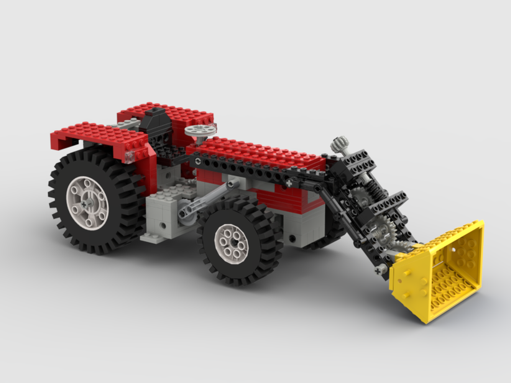 LEGO MOC Schlüter Compact 850V with front loader by Treckerfahrer_123 ...