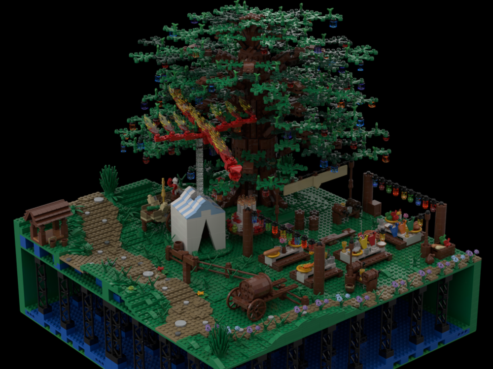 LEGO MOC Hobbiton - Section 8 and 9 by 03janedoe | Rebrickable - Build ...