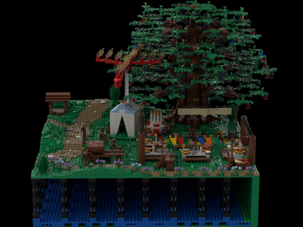 LEGO MOC Hobbiton - Section 8 and 9 by 03janedoe | Rebrickable - Build ...