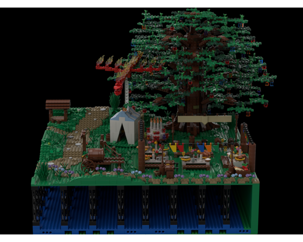LEGO MOC Hobbiton - Section 8 and 9 by 03janedoe | Rebrickable - Build ...