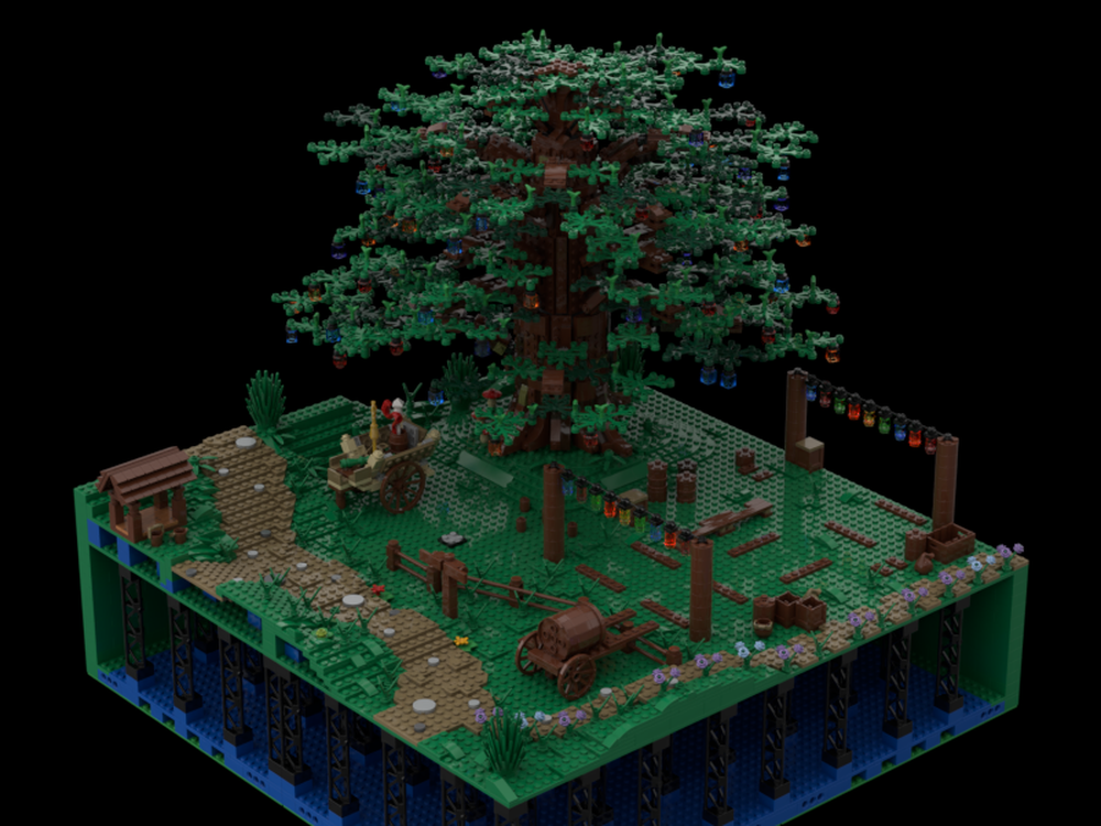 LEGO MOC Hobbiton - Section 8 and 9 by 03janedoe | Rebrickable - Build ...