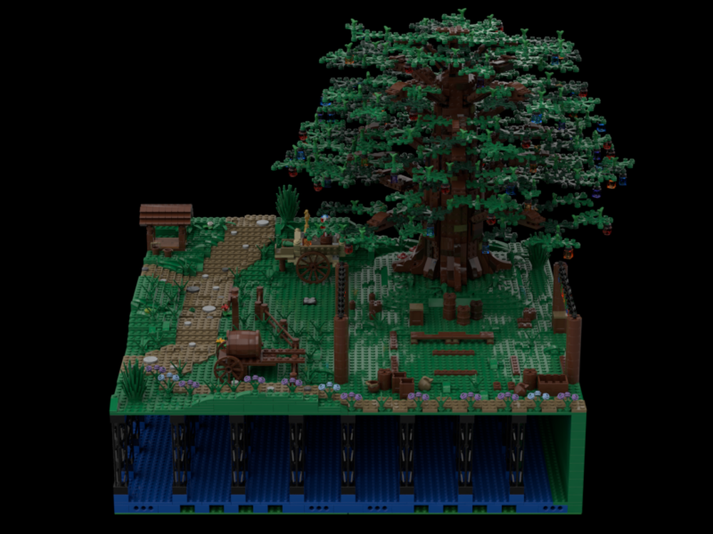 LEGO MOC Hobbiton - Section 8 and 9 by 03janedoe | Rebrickable - Build ...