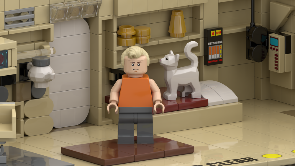 LEGO MOC Korben Dallas Apartment by Firewater_X | Rebrickable - Build ...