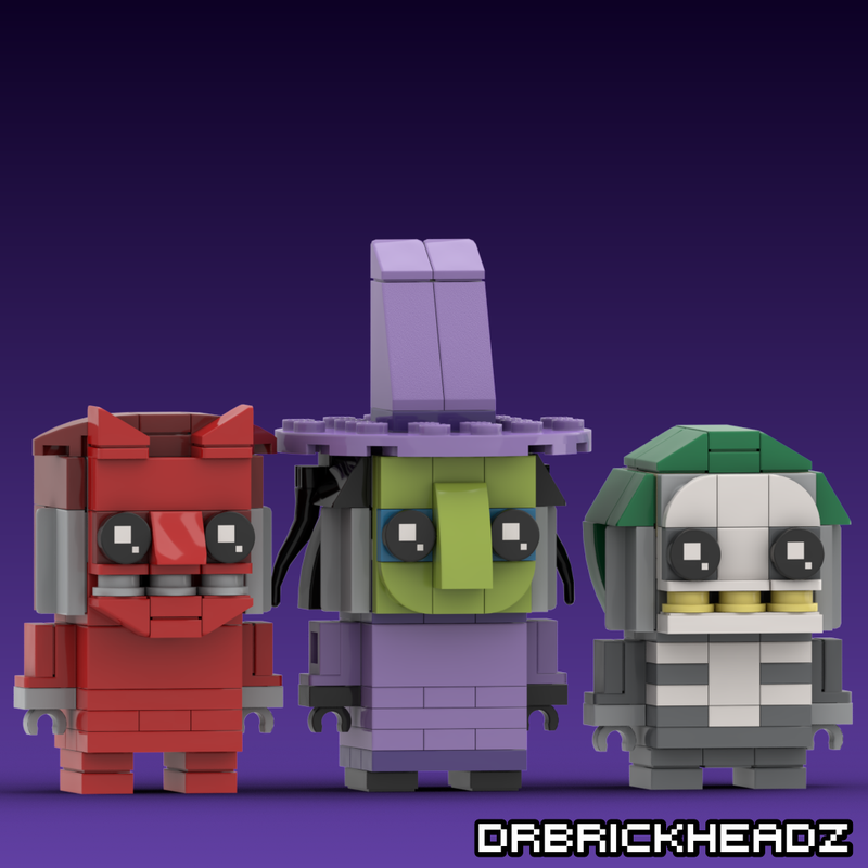 LEGO MOC Lock, Shock and Barrel (Nightmare Before Christmas) by ...