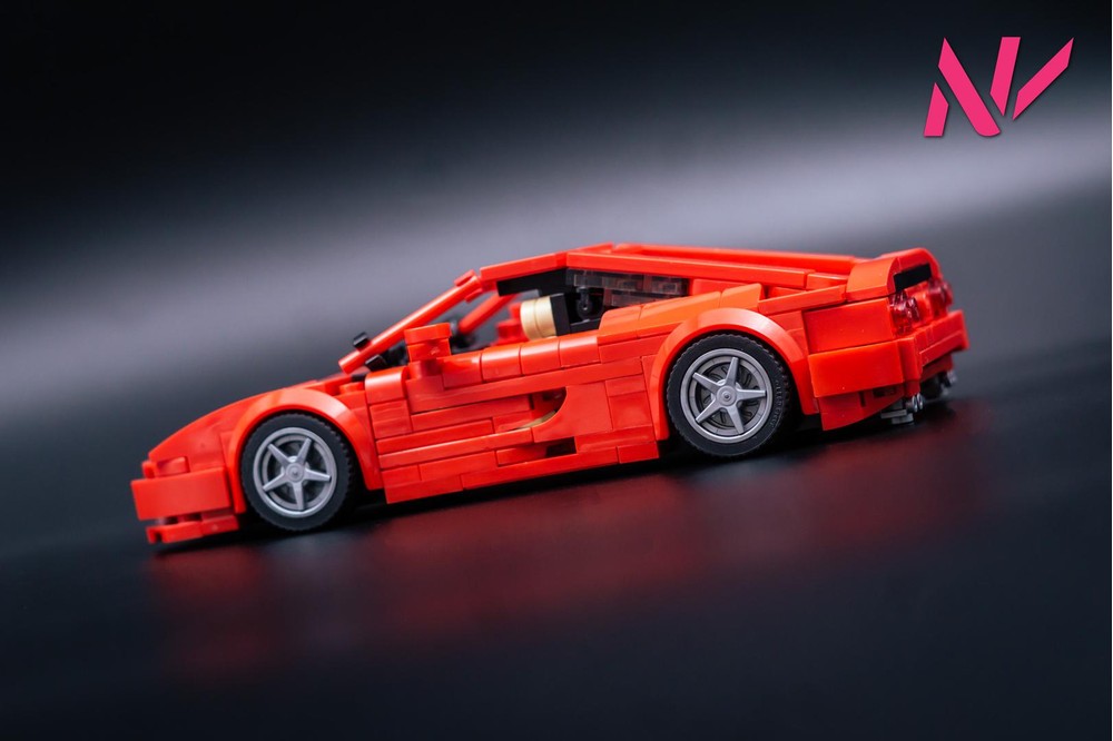 Lego Moc Ferrari F355 By Nv Carmocs Rebrickable Build With Lego