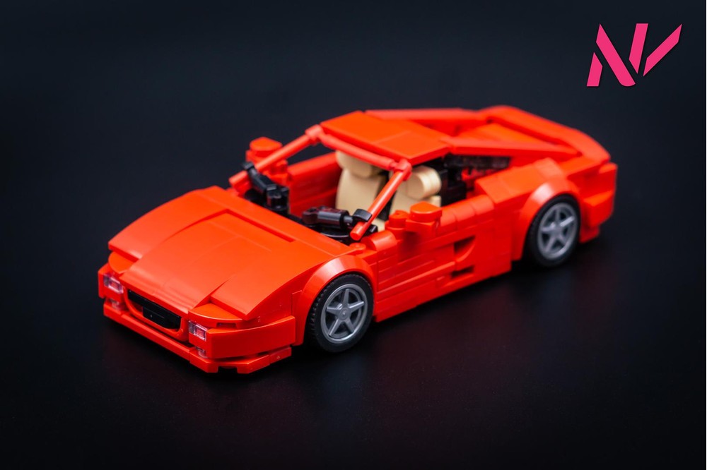 Lego Moc Ferrari F355 By Nv Carmocs Rebrickable Build With Lego