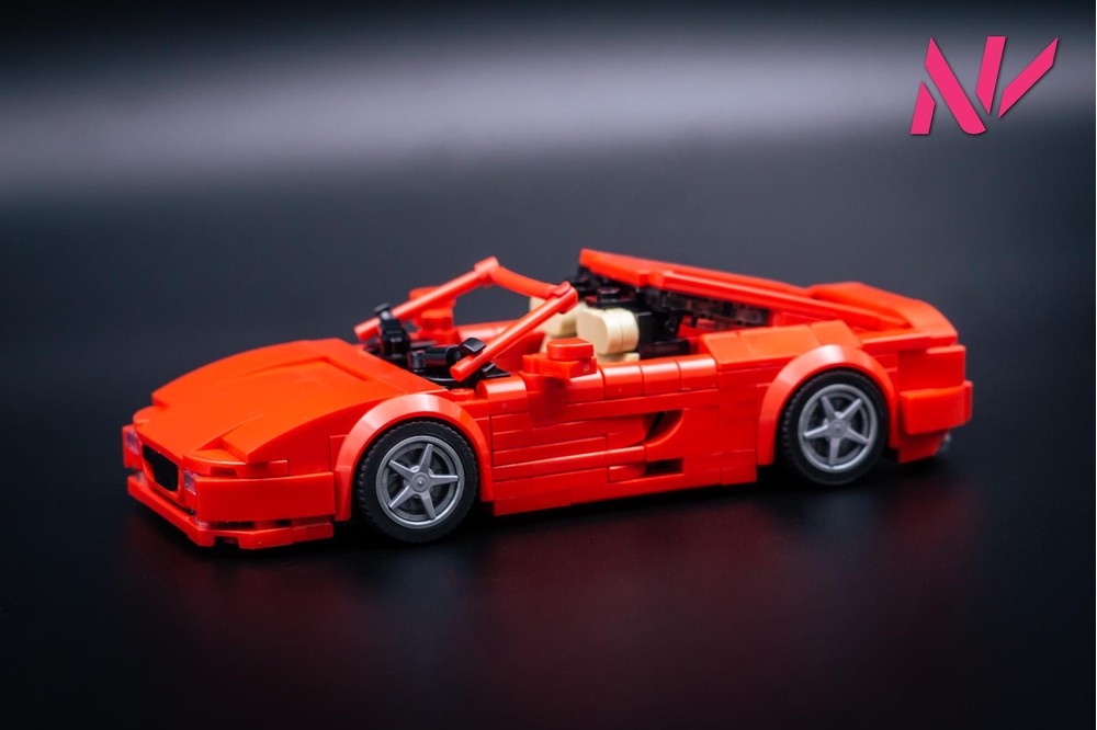 Lego Moc Ferrari F355 By Nv Carmocs Rebrickable Build With Lego