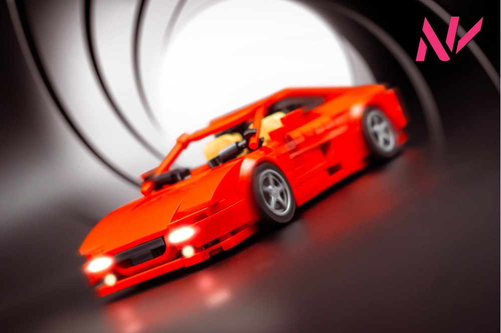 Lego Moc Ferrari F355 By Nv Carmocs Rebrickable Build With Lego
