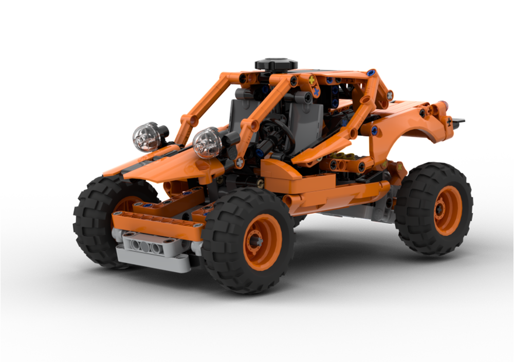 LEGO MOC Buggy by Legonid | Rebrickable - Build with LEGO