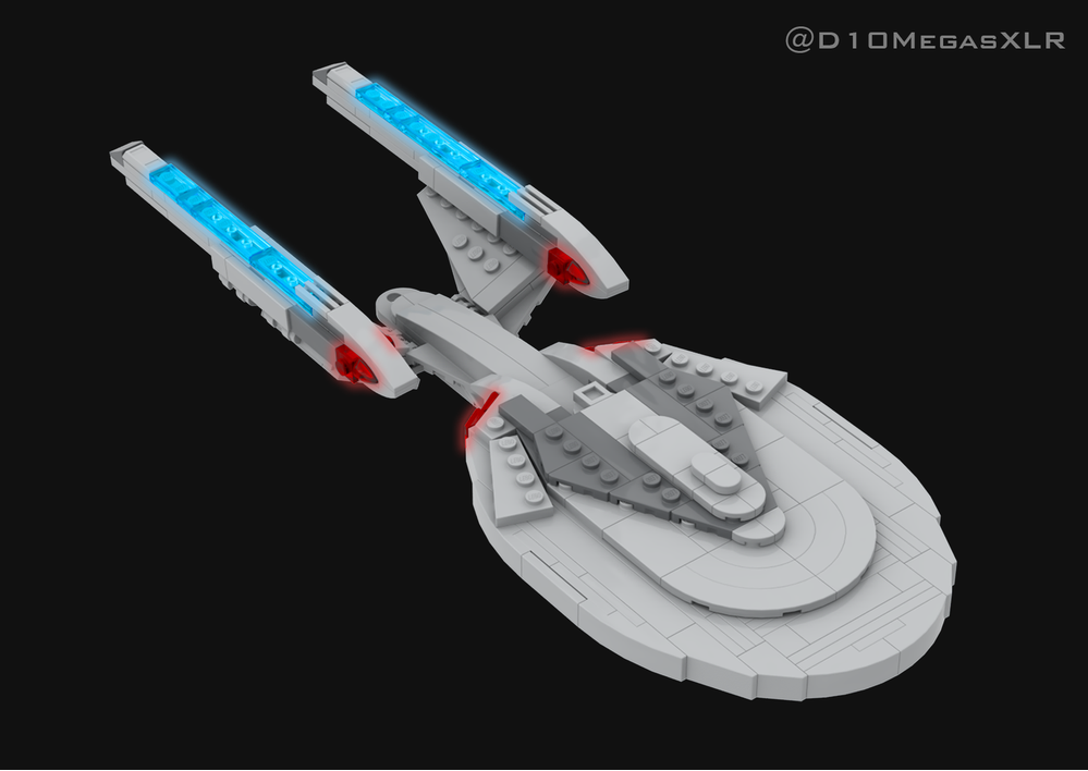 LEGO MOC Sovereign Class by D10MegasXLR | Rebrickable - Build with LEGO