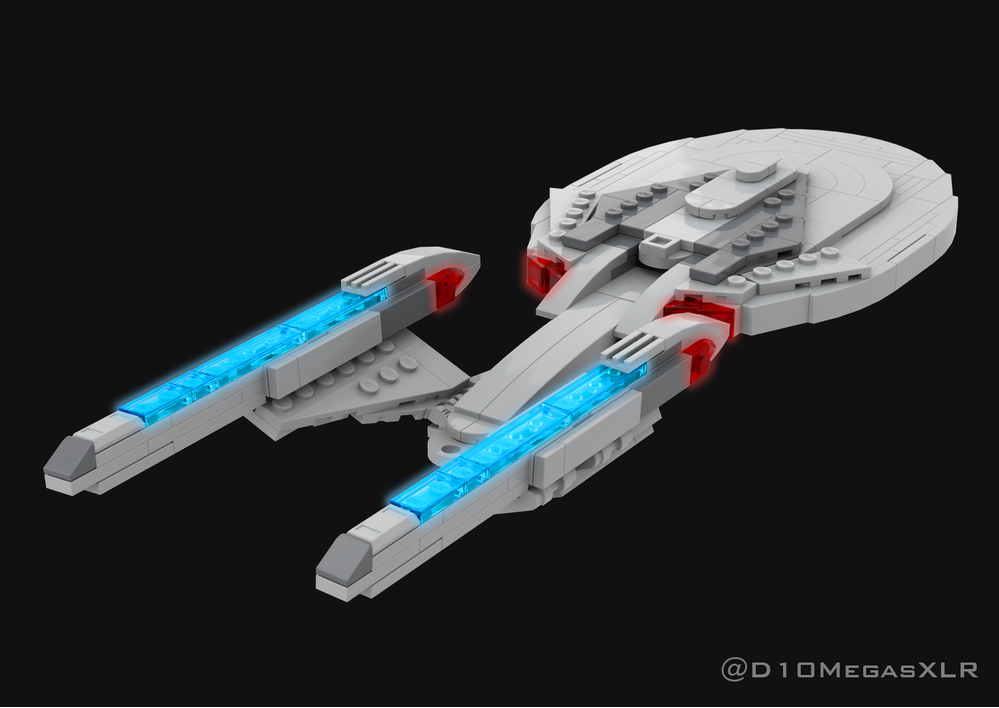 LEGO MOC Sovereign Class by D10MegasXLR | Rebrickable - Build with LEGO