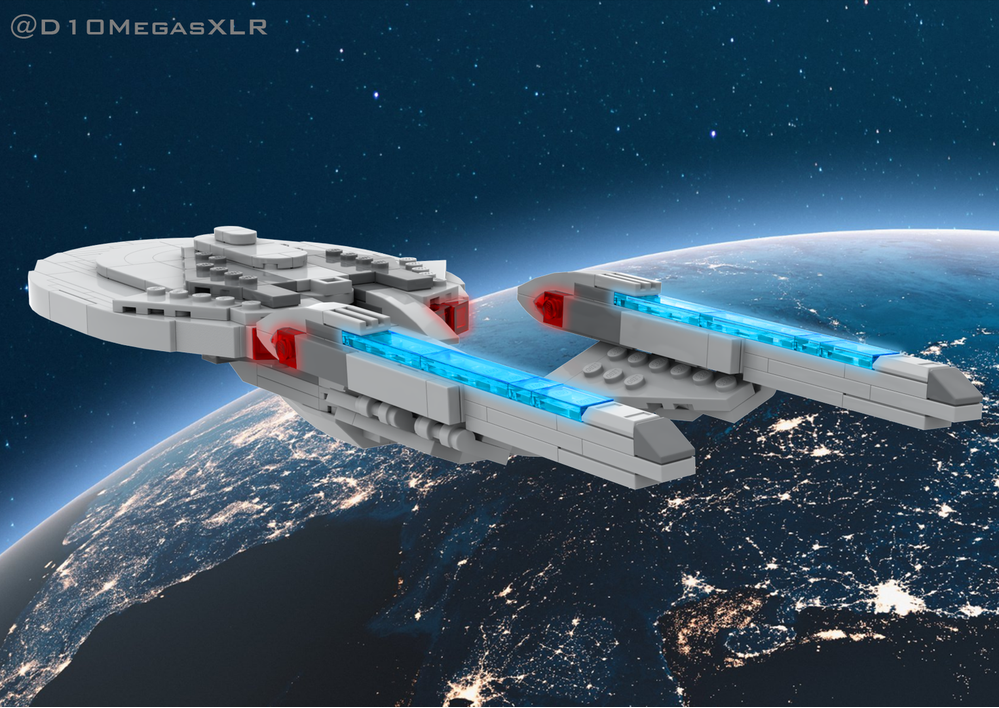 LEGO MOC Sovereign Class by D10MegasXLR | Rebrickable - Build with LEGO