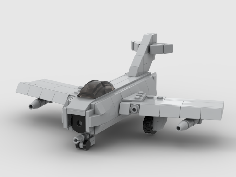 LEGO MOC MIg-15 Russian Fighter plane by the_legotanker | Rebrickable ...