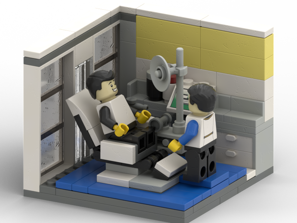 LEGO MOC Dentist's office by BrickVoyager | Rebrickable - Build with LEGO