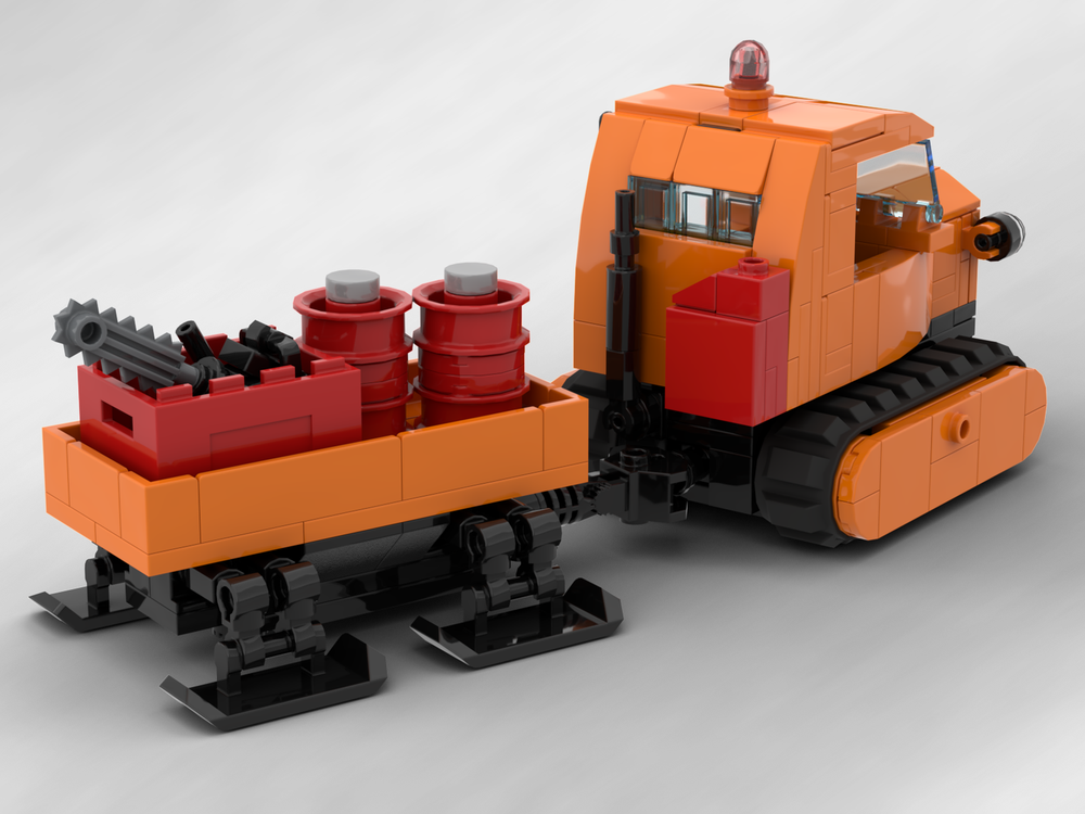 Lego Moc Tucker Sno Kitten By Dongeraldo Rebrickable Build With Lego