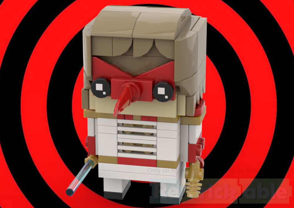 LEGO MOC Crow BrickHead - Persona 5 by GoldengamerLego | Rebrickable ...