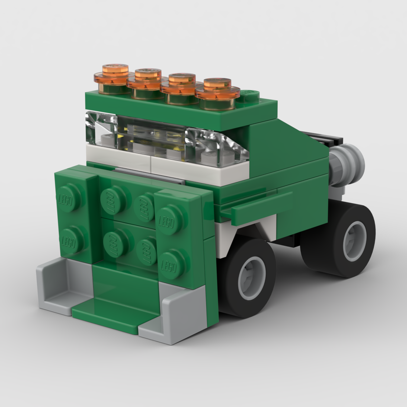 LEGO MOC Mini Plow Truck by Welsh Dynasty Builds | Rebrickable - Build ...