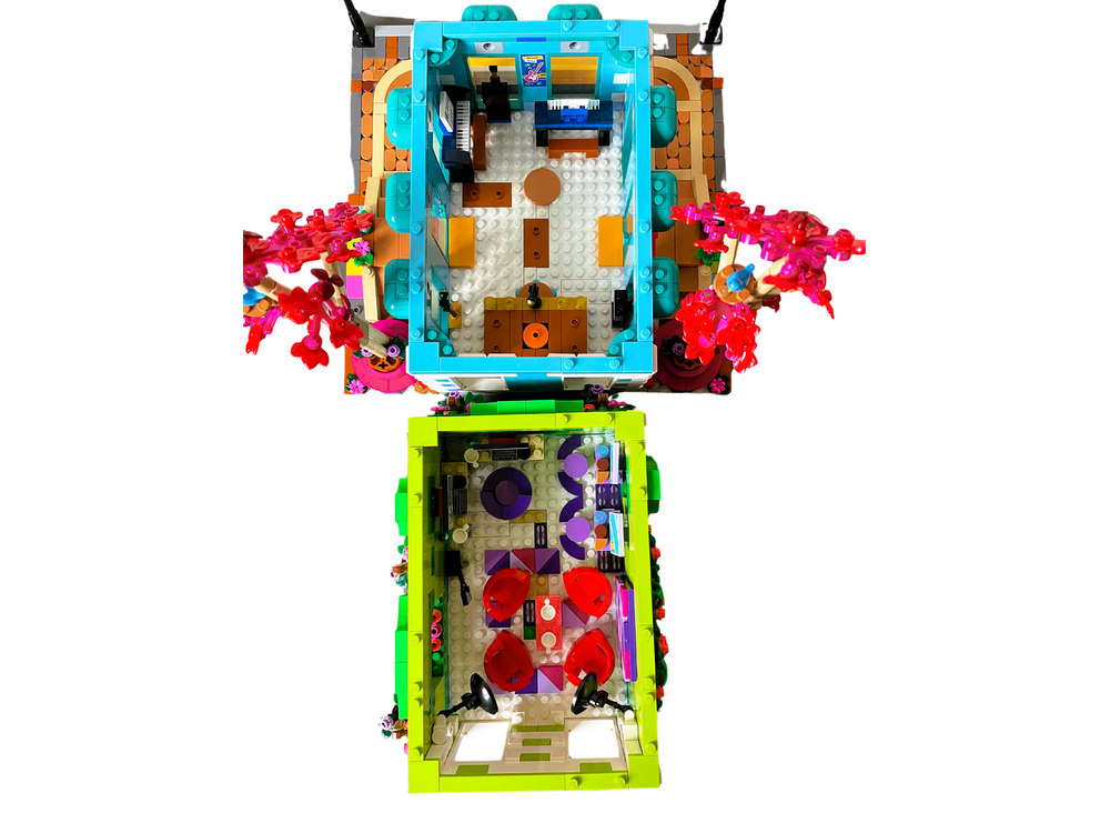 Lego Moc Community Tower Modular Alternate Build Of 2x 41748 By Re