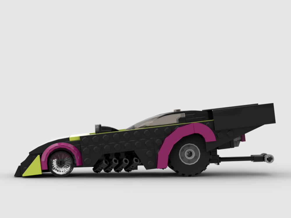LEGO MOC NHRA Funny Car by BrickMOCery | Rebrickable - Build with LEGO