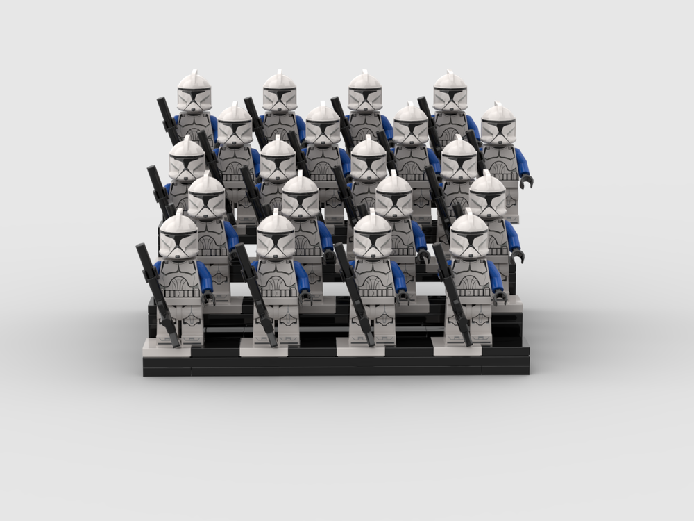 LEGO MOC Basic Minifigure Stand by DuffBricks | Rebrickable - Build ...