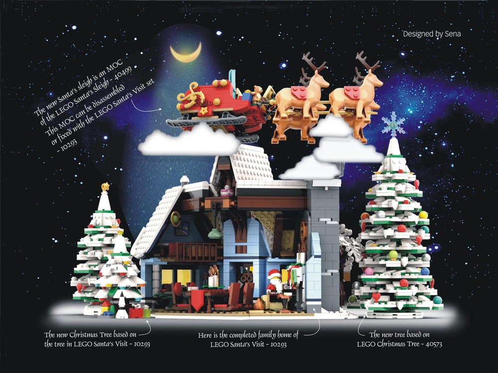 LEGO MOC Santa's Visit – An Enchanted Winter Dream by SENA.2020 ...