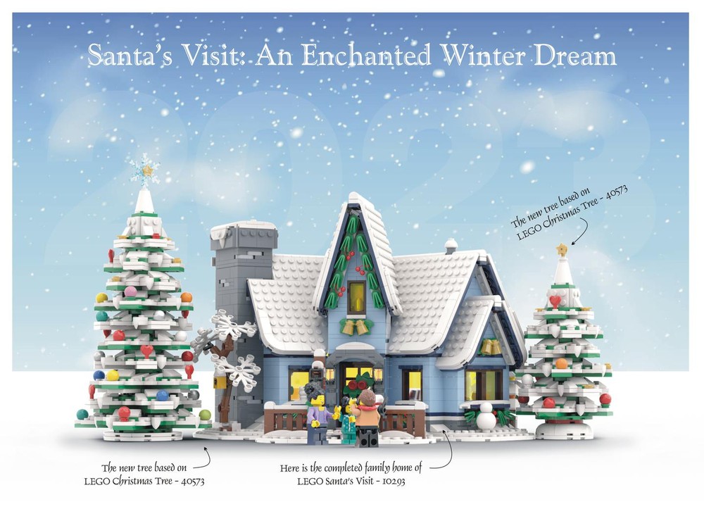 LEGO MOC Santa's Visit – An Enchanted Winter Dream by SENA.2020 ...