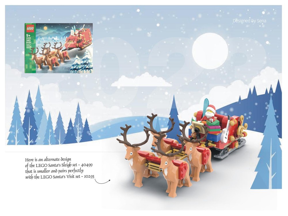 LEGO MOC Santa's Visit – An Enchanted Winter Dream by SENA.2020 ...