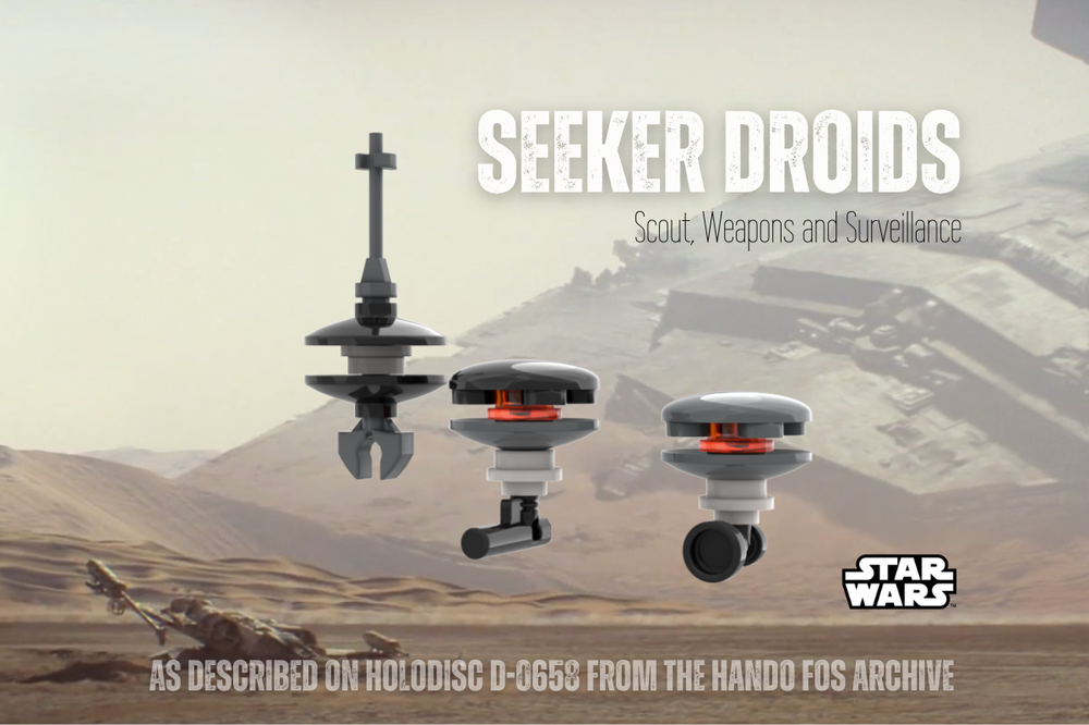 LEGO MOC Seeker Droids by Hando Fos | Rebrickable - Build with LEGO