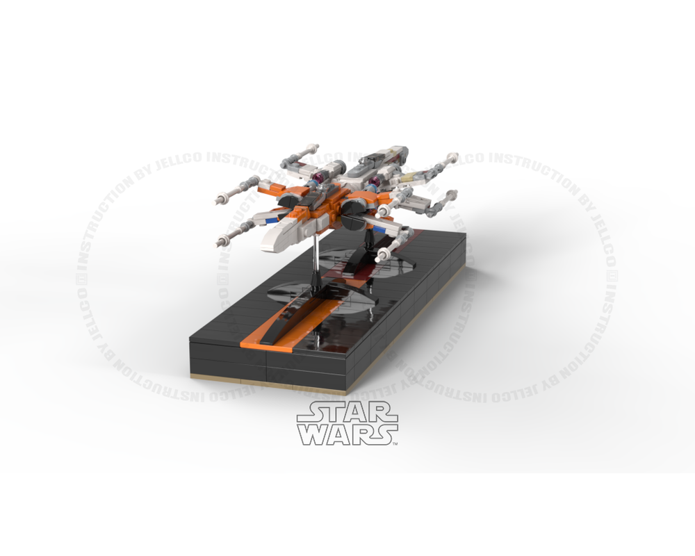 LEGO MOC Micro Size T65B & T70 starfighters Desktop version V231030 by ...