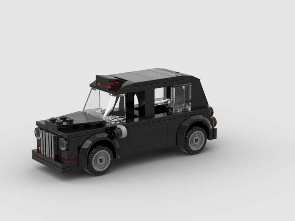 LEGO MOC London Taxi by MOCerhead | Rebrickable - Build with LEGO