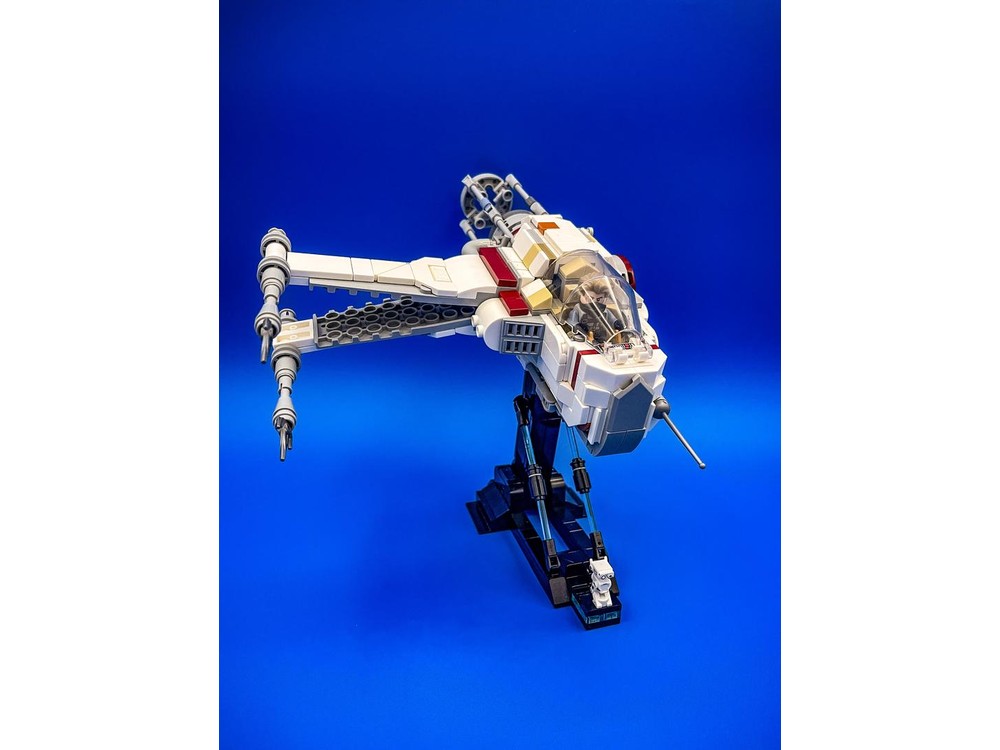LEGO MOC S10 Spirit Starfighter by alexsimion9 | Rebrickable - Build ...