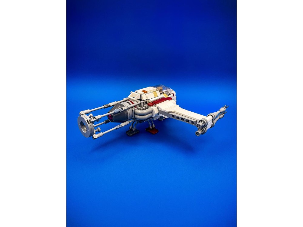 LEGO MOC S10 Spirit Starfighter by alexsimion9 | Rebrickable - Build ...