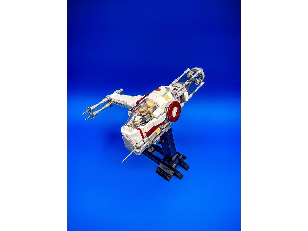 LEGO MOC S10 Spirit Starfighter by alexsimion9 | Rebrickable - Build ...