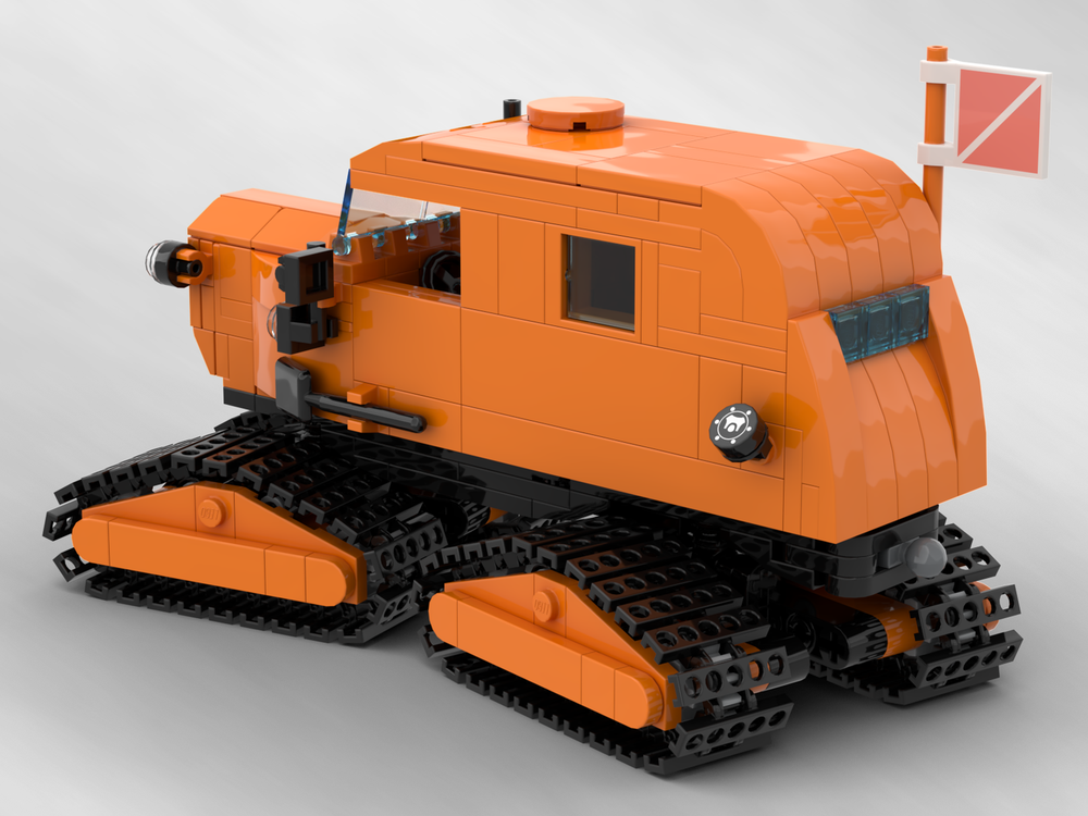Lego Moc Tucker Sno Cat 443 By Dongeraldo Rebrickable Build With Lego