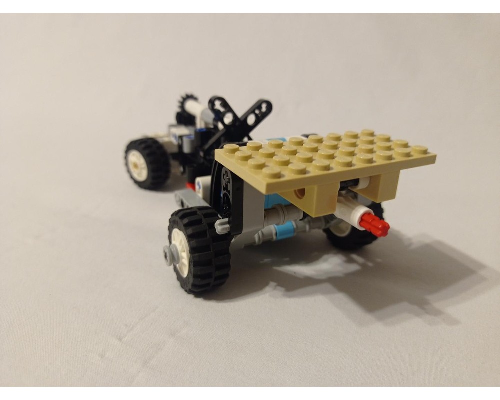 Lego Moc Retro Racing Car 42133 Alternative By Erikgs Rebrickable
