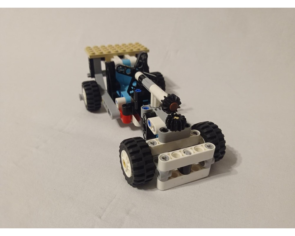 Lego Moc Retro Racing Car 42133 Alternative By Erikgs Rebrickable
