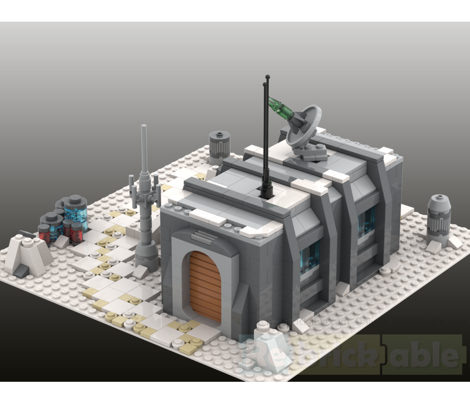 LEGO MOC-162788 Hoth trooper base by LucSoleBricks | Rebrickable ...