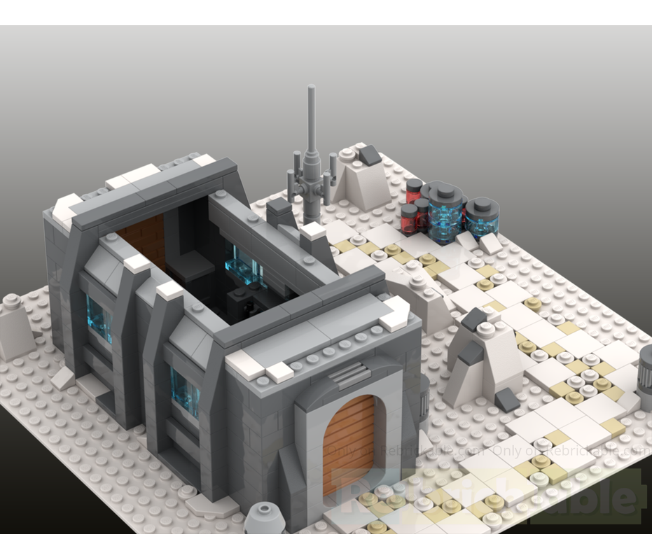 LEGO MOC-162788 Hoth trooper base by LucSoleBricks | Rebrickable ...