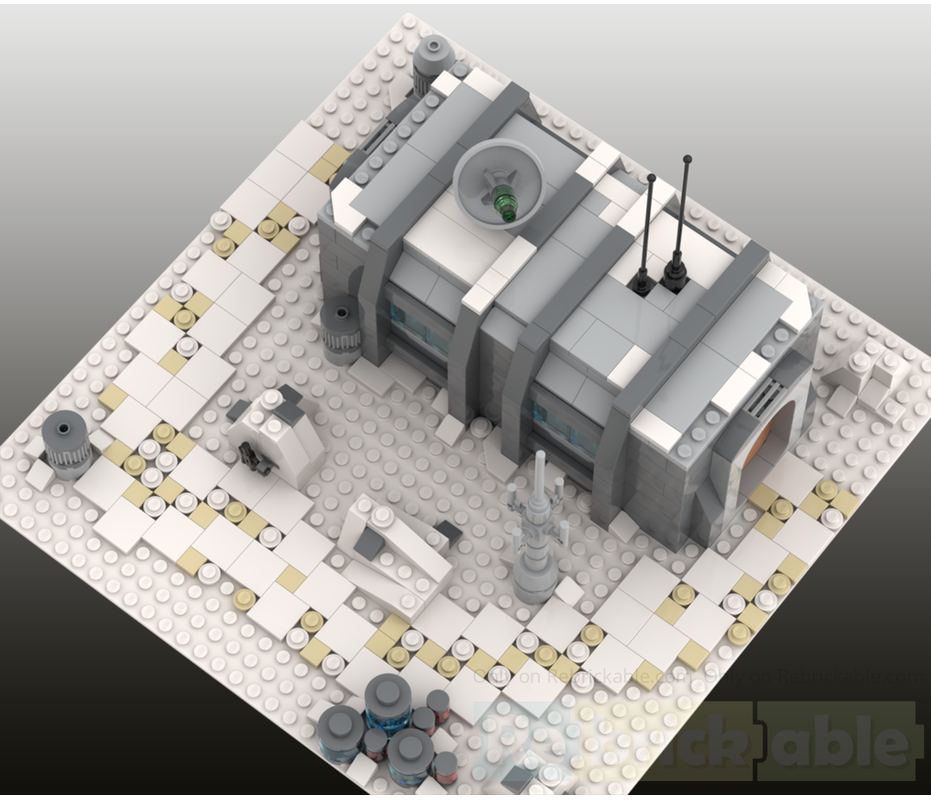 LEGO MOC-162788 Hoth trooper base by LucSoleBricks | Rebrickable ...