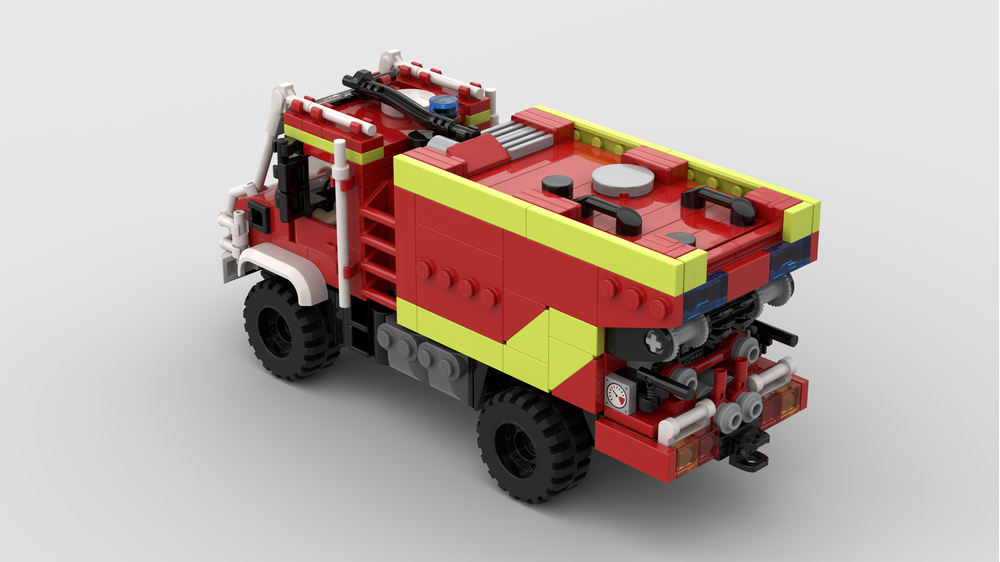LEGO MOC Mercedes-Benz Unimog Forest firetruck by PrShadoko ...