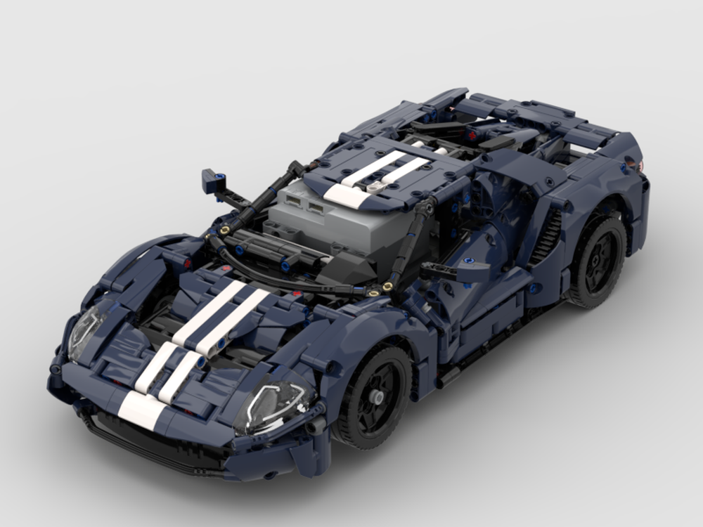 LEGO MOC Control+ Ford GT by Lcd | Rebrickable - Build with LEGO