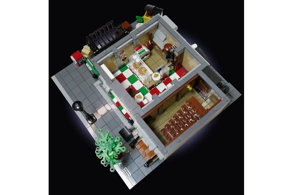 LEGO MOC Peter Parker's Apartment Modular Building by Diisel ...