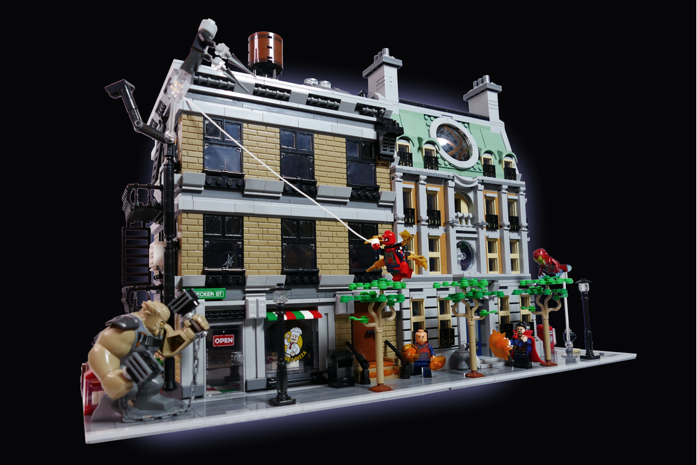 LEGO MOC Peter Parker's Apartment Modular Building by Diisel ...