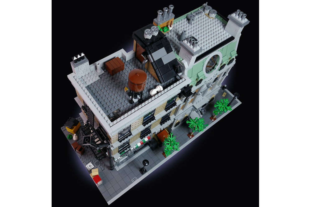 LEGO MOC Peter Parker's Apartment Modular Building by Diisel ...
