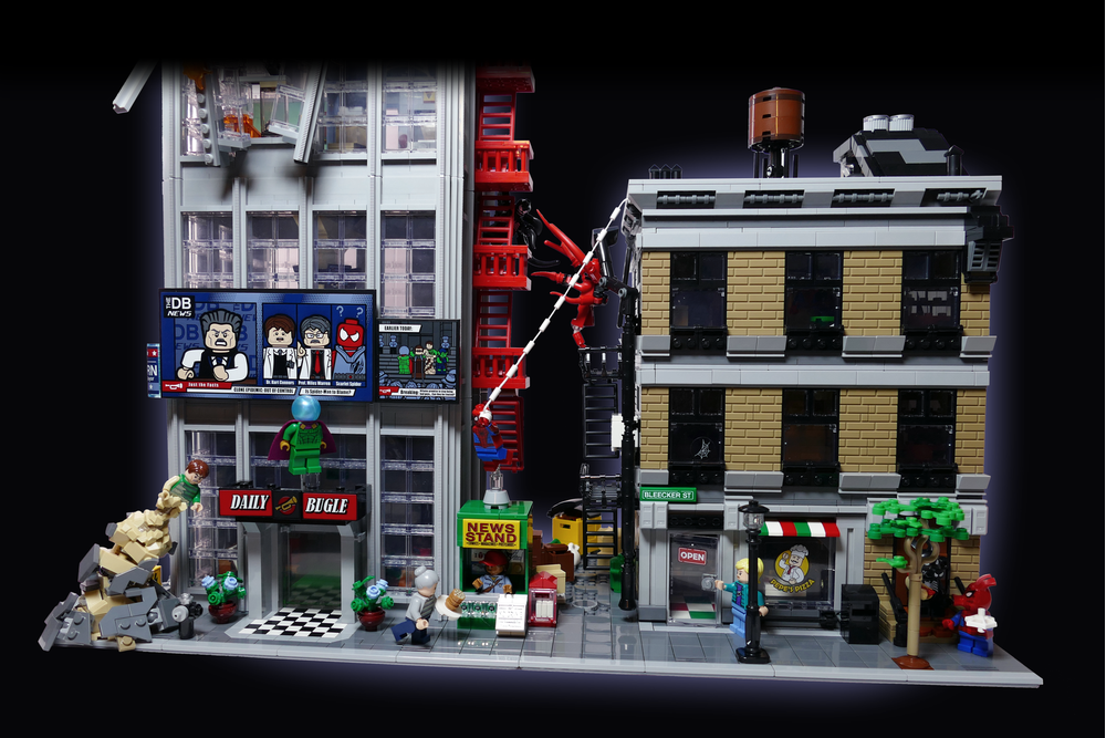 LEGO MOC Peter Parker's Apartment Modular Building by Diisel ...